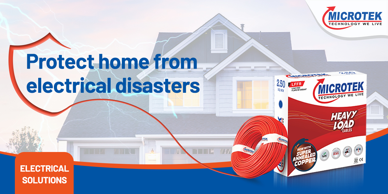 Buy Fire Retardant Wires for Home Safety | Microtek Blog