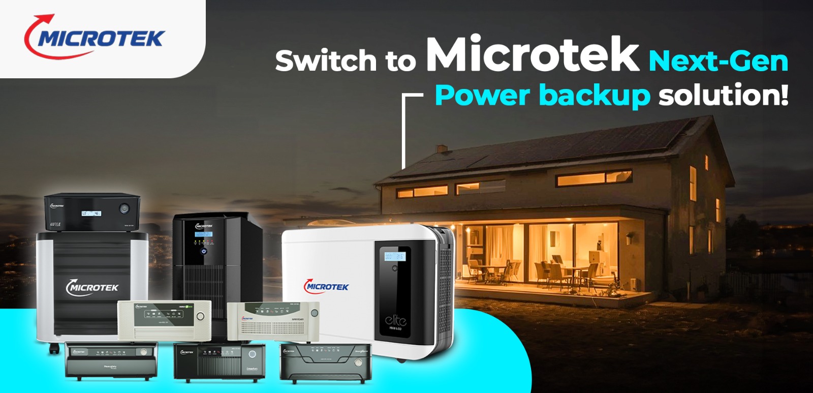 Switch to Microtek Next-Gen Power Backup Solution