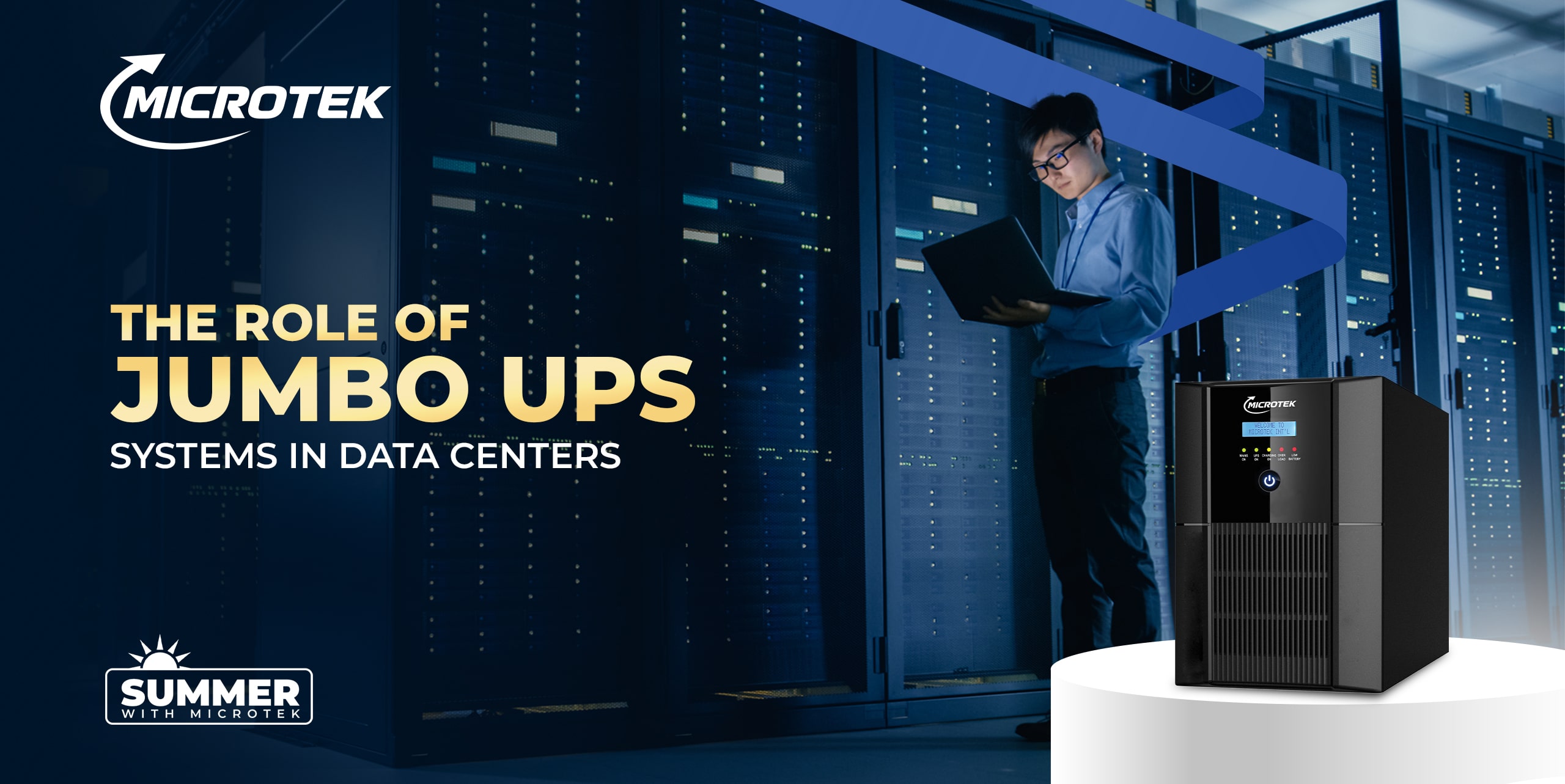 The Role of Jumbo UPS Systems in Data Centers