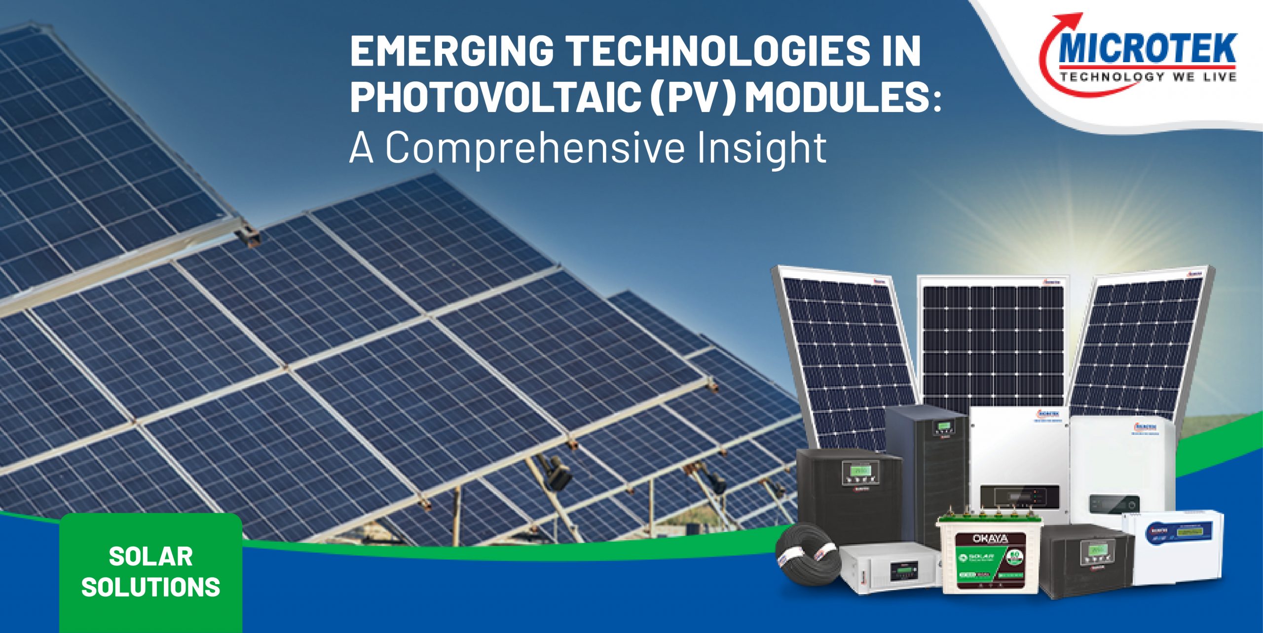 Shop Emerging PV Technologies | Microtek Blog
