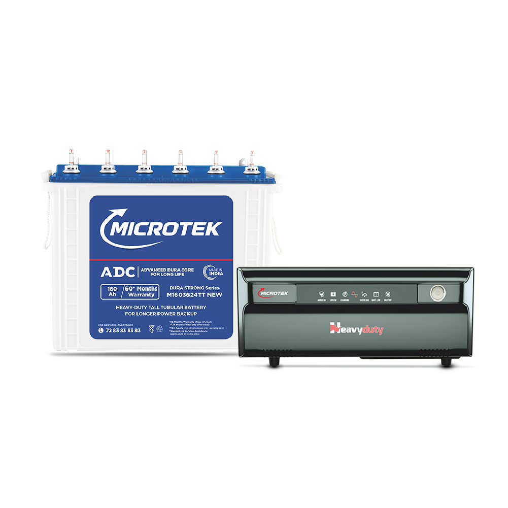 HEAVY DUTY UPS 2350-vTURBO 24V SW, with M1603624TT 160AH/12V