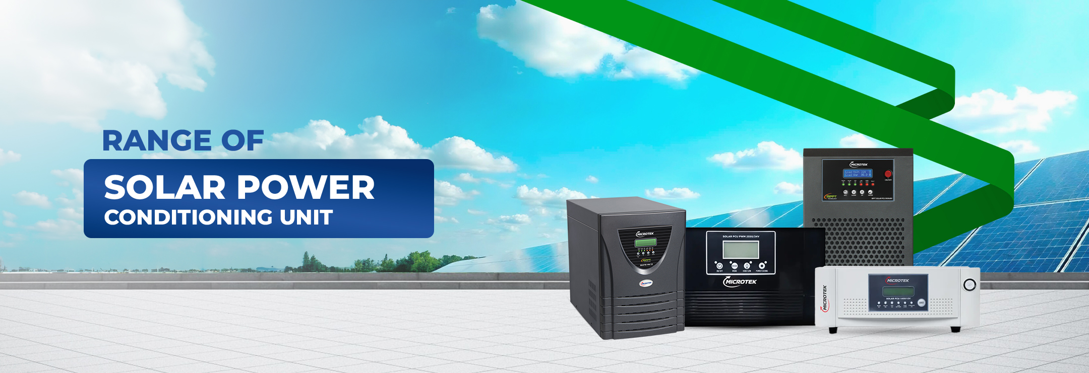 Advanced Solar Power Conditioning Units | Microtek Solar Solutions