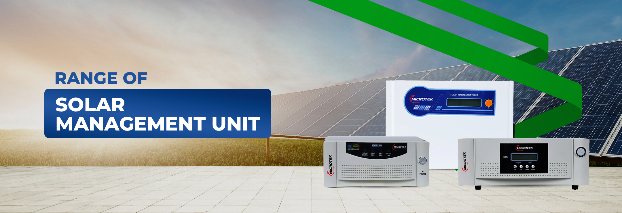 Smart Solar Management Units (SMU) for Inverters | Microtek