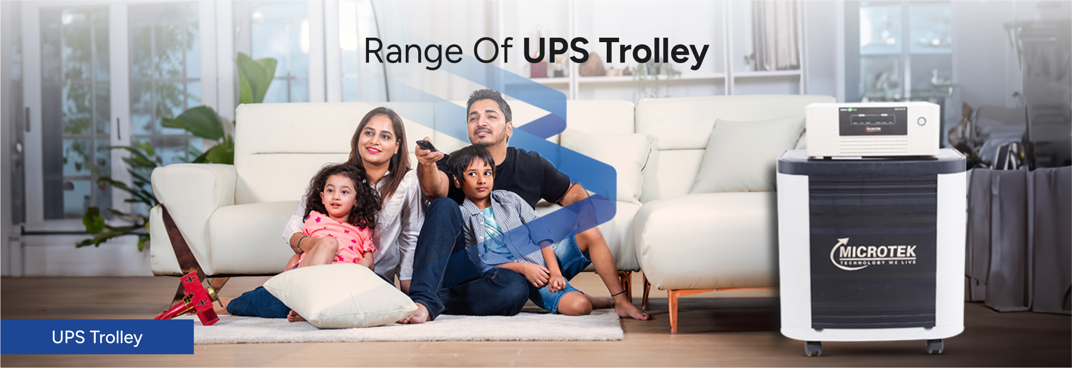 Shop UPS Trolley for Safe Power Management | Microtek India