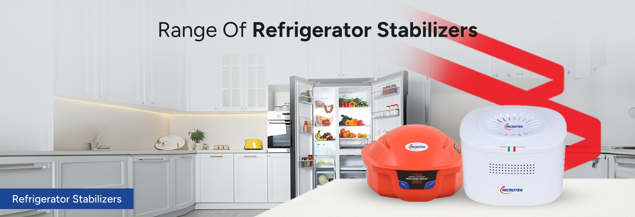 No.1 Stabilizers for Refrigerators & Deep Freezers | Microtek